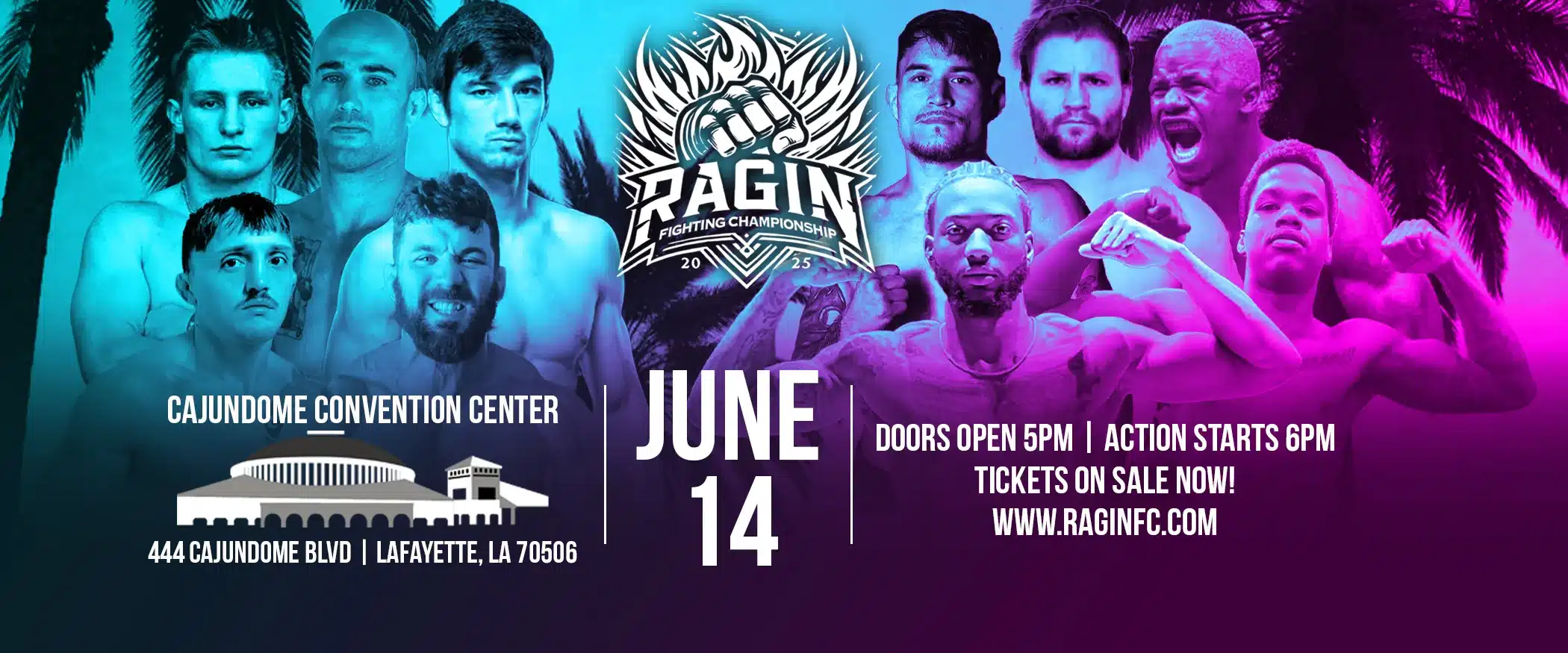 RFC #2 - Ragin Fighting Championship | Louisiana MMA Events & Promotion